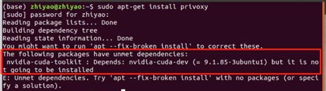 Solve The Error Apt Fix Broken Install Programmer Sought