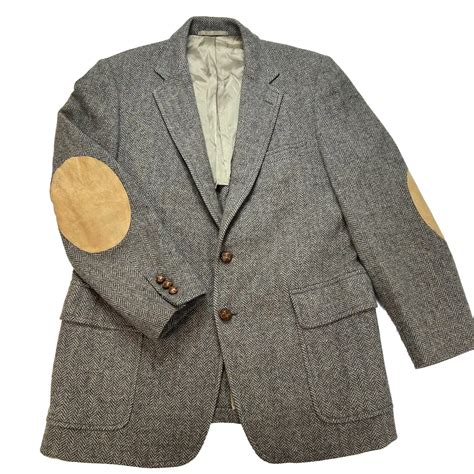 Mens Tweed Jacket With Elbow Patches Online