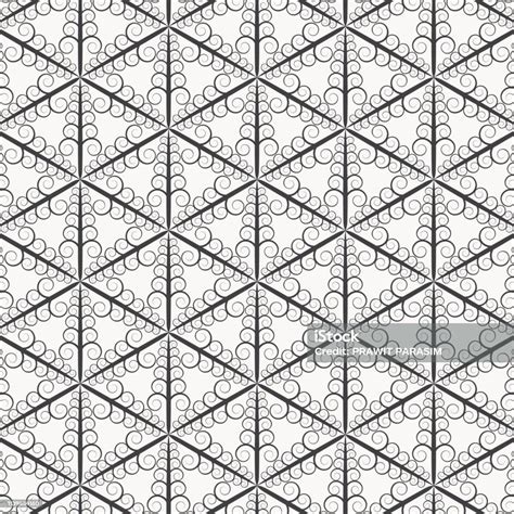 기하학적 벡터 패턴 육각형 모양에 추상 아이비를 반복 합니다 패턴이 견본 패널에 있습니다 0명에 대한 스톡 벡터 아트 및 기타 이미지 Istock