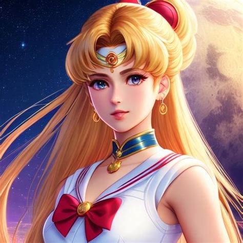 Sailor Moon In Ai By Genuinegalleria On Deviantart