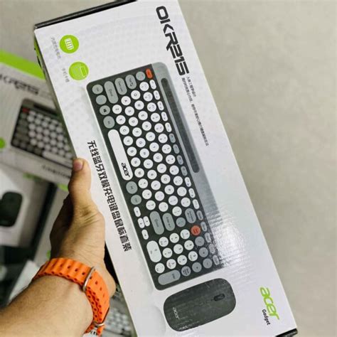 ست ماوس و کیبورد ایسر Acer Okr215 اورجینال بیسیم بلوتوثی و دانگل دار