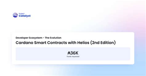 Cardano Smart Contracts With Helios 2nd Edition