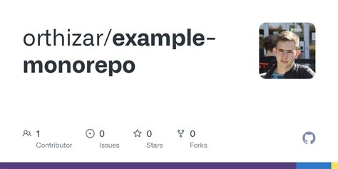 Github Orthizarexample Monorepo