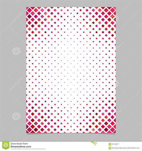 Color Diagonal Square Pattern Brochure Background Template Vector Graphic Design From Squares
