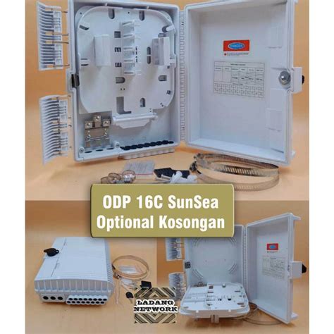 Jual Odp Jolink 16 Core Model Sunsea Kosongan Putih Shopee Indonesia