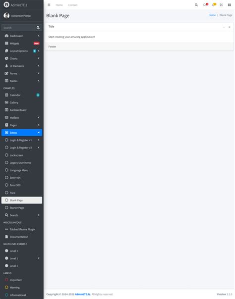 Menggunakan Template Admin Lte Di Codeigniter