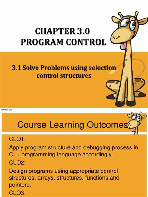 program control 3 1 solve problems using selection control structures pdf control flow