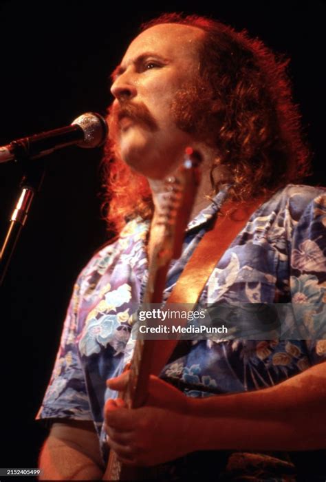 Graham Nash Of Crosby Stills And Nash In Concert In 1980 News Photo