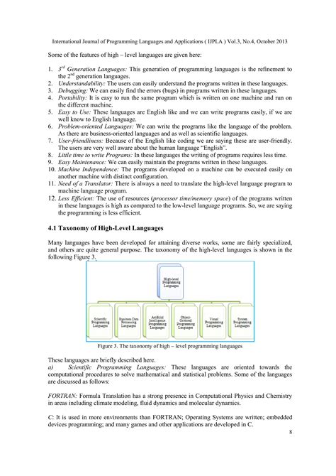 Abstraction Level Taxonomy Of Programming Language Frameworks Pdf