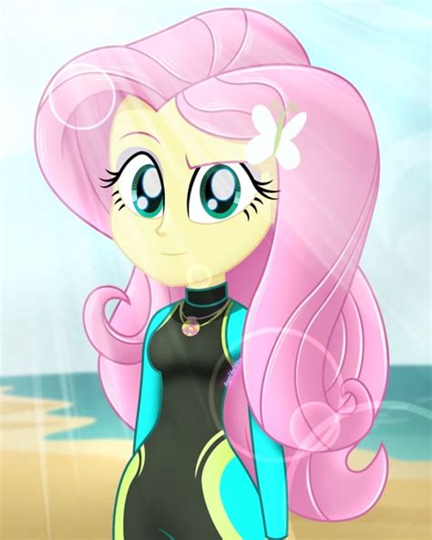 My Babe Pony Fluttershy Human Version