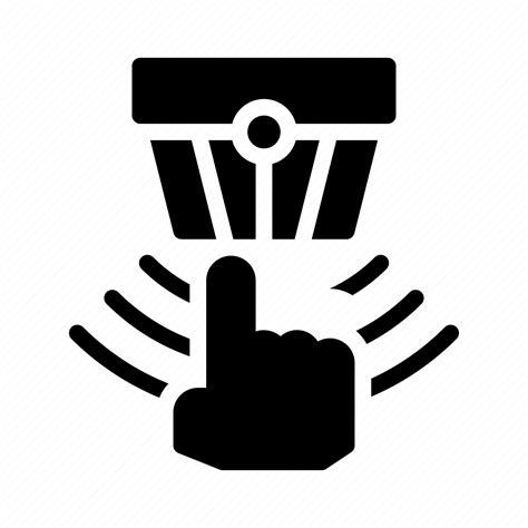 Touch Sensor Interact Interactive Finger Icon Download On Iconfinder
