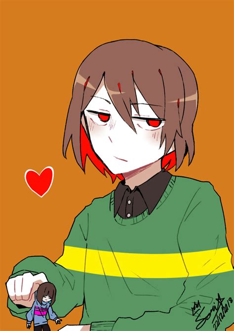 Frisk Chara Undertale персонажи Undertale фэндомы