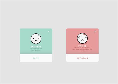 Daily UI Challenge Flash Message On Behance