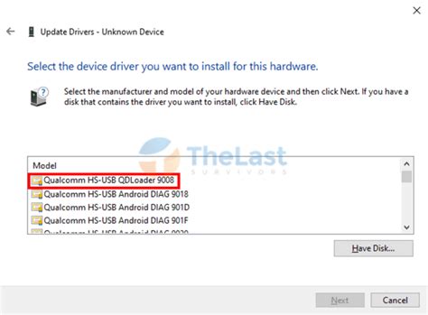 2 Cara Install Qualcomm Usb Driver Di Windows Update
