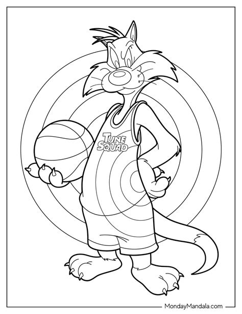 22 Space Jam Coloring Pages Free Pdf Printables Artofit