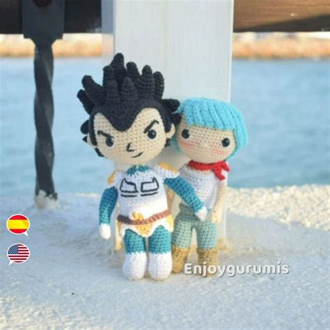 Vegeta And Bulma Amigurumi Patterns Etsy