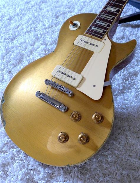 2000s Edwards E Lp 92sdp Aged 1956 Goldtop Wgibson Headstock