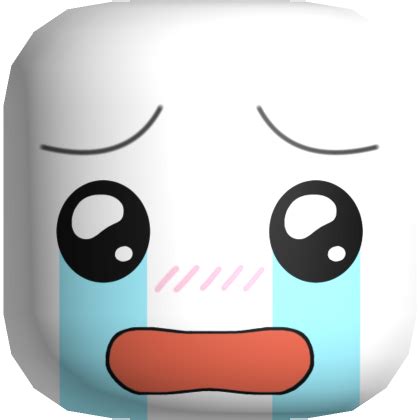 Marisad Crying Face White Roblox Item Rolimons
