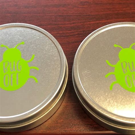Bug Spray Label Bug Off Label Essential Oil Labels Bug Spray Decal