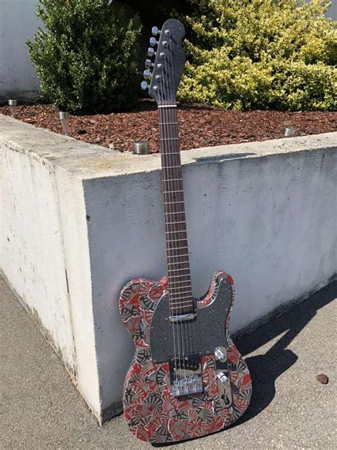 Example Of Telecaster Guitar Kit Fabric Build From Customers