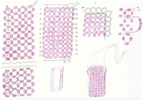 Плетение из бусин схемы