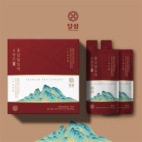 홍삼달임액 파우치 박스 디자인 의뢰합니다 달삼브랜드명 디자인 의뢰는 라우드소싱 Tea Packaging Design Tea Packaging
