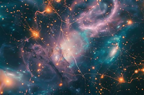A Cosmic Landscape Of Galaxies As Interconnected Neural Pathways Representing Universal