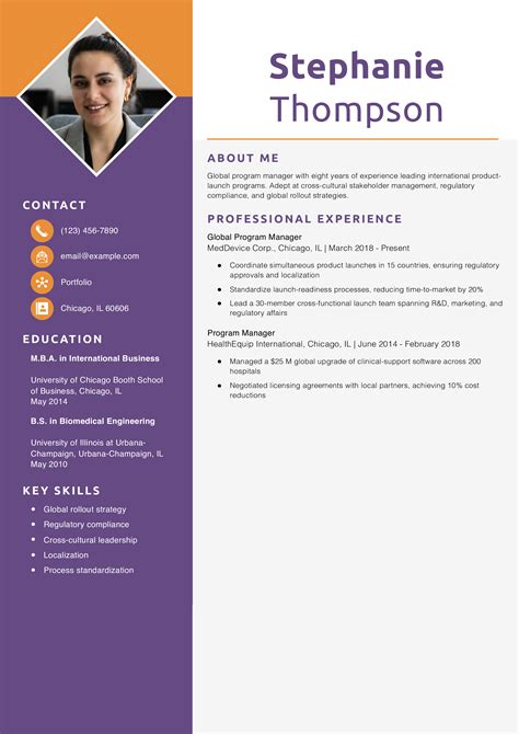 Best Program Manager Resume Examples And Templates For