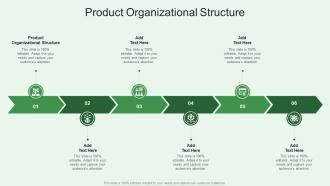 Product Organizational Structure Powerpoint Presentation And Slides Ppt