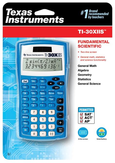 Texas Instruments TI X IIS Scientific Calculator BabeMart