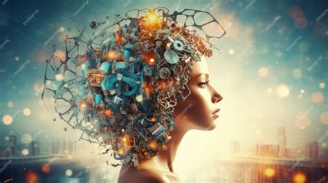 Poder De La Creatividad Humana Concepto De La Mente Humana Creando