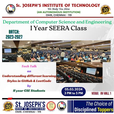 Cse St Josephs Institute Of Technology On Linkedin Cse Sjit