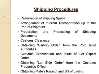 Introduction To Exports PPTX