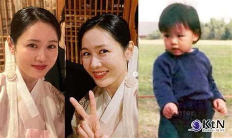 배우 손예진 아들 알콩이의 첫 돌 축하하며 어린 시절 사진 공유