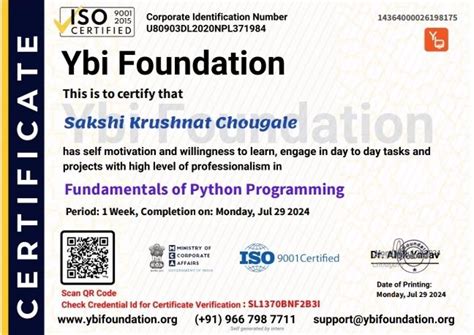 Im Excited To Have Completed The Fundamentals Of Python Programming