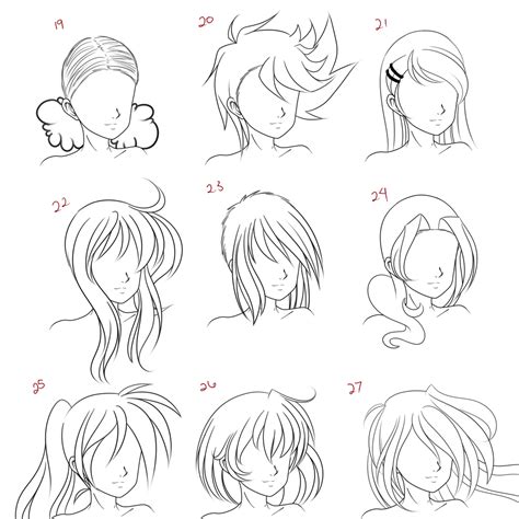 Girl Hairstyle Drawing At Getdrawings Free Download