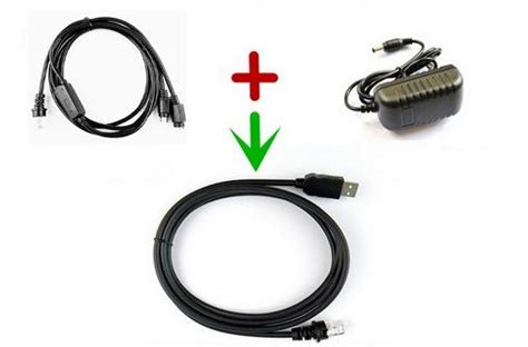 Honeywell Metrologic Scanner Kb Wedge To Usb Computer Data Cable With