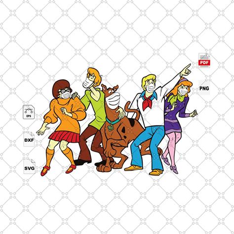 Scooby Doo And Friends Scooby Doo Svg Scooby Doo Vector S Inspire
