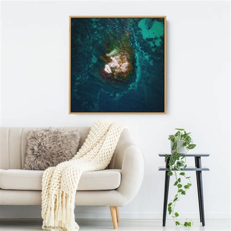 Sydney Premium Floating Canvas Prints Cronulla Modern Canvas Float Kess Gallery