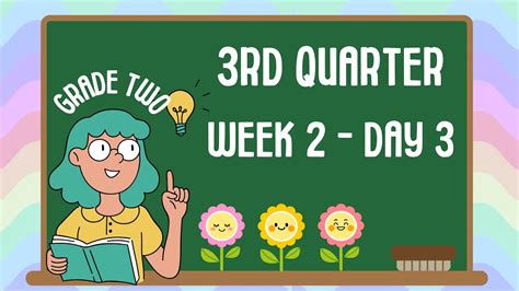 Grade 2 3rd Quarter Week 2 Day 3 Youtube
