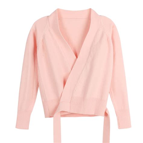 外套女童芭蕾舞练功服披肩长袖舞蹈服秋冬季外搭儿童舞蹈毛衣开衫 虎窝淘