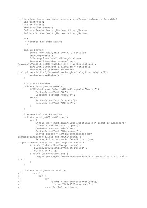 laporan tugas network programming pdf