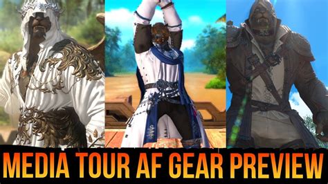 Dawntrail Artifact Armor Sets Showcase [ffxiv Media Tour] Youtube