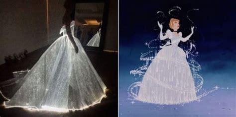 კაბა განსაცვიფრებელად გამოიყურებოდა მაგრამ როდესაც განათება გამოირთო ყველას ყბა ჩამოუვარდა