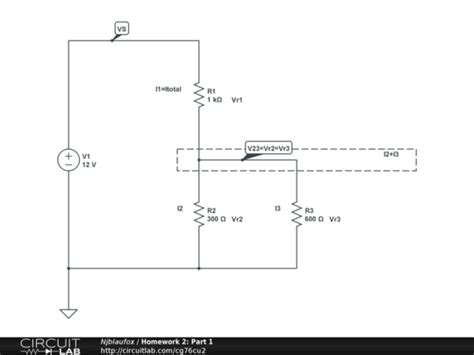 Homework 2 Part 1 CircuitLab Homework 2 Part 1 CircuitLab