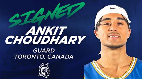 Mens Basketball Signs Combo Guard Ankit Choudhary University Of West