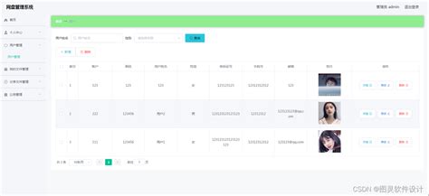 基于web的网盘管理系统 前端网盘web页面 csdn博客
