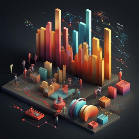 Premium Ai Image Business And Statistics Concept