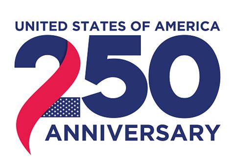 United States Of America 250 Anniversary Concept Design Usa Flags