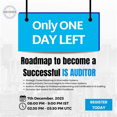 Gisa Council On Linkedin Aisa Itaudit Gisa Careerdevelopment Itsecurity Cisa Training…